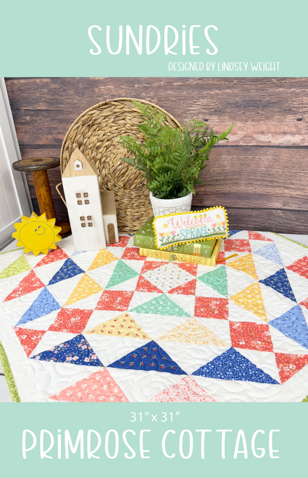 Quilt PDF Patterns - Primrose Cottage