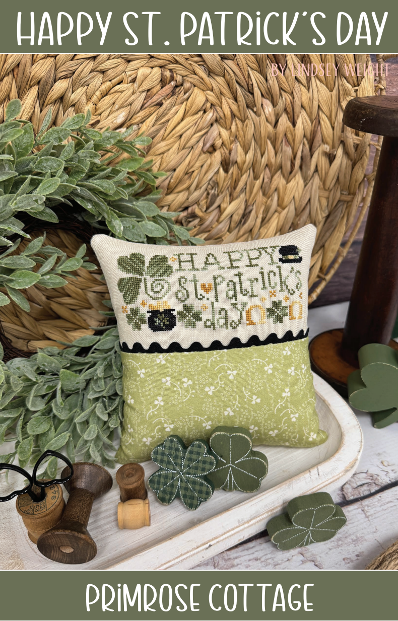 Cross Stitch Charts PDF - Primrose Cottage