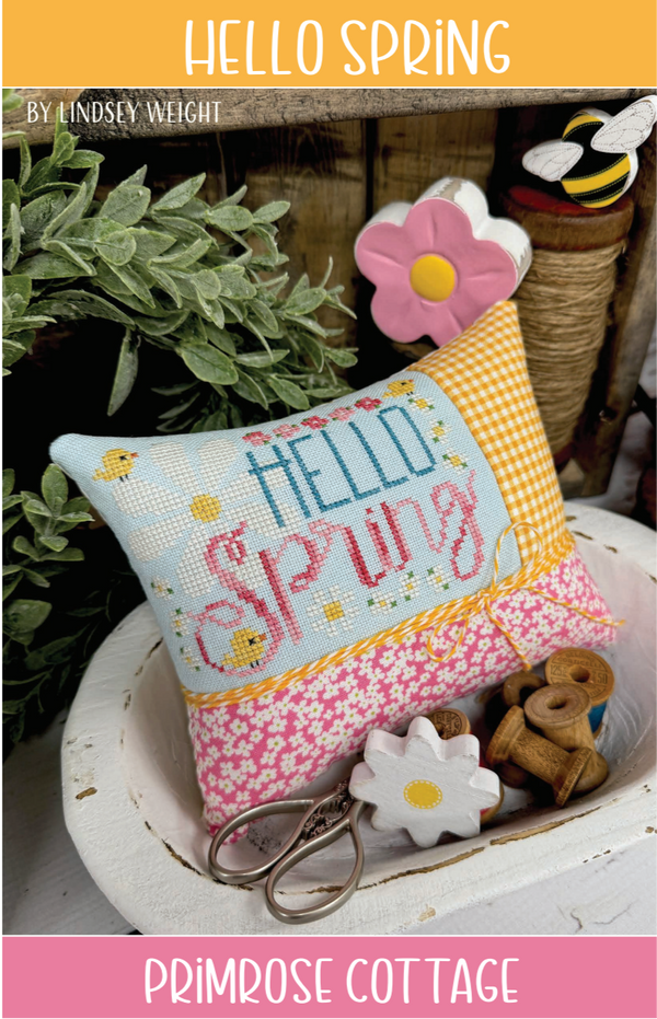 Cross Stitch Charts PDF - Primrose Cottage