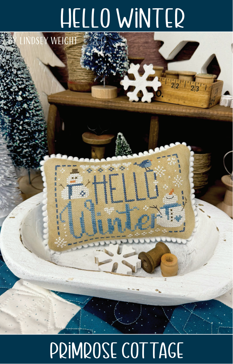 Cross Stitch Charts PDF - Primrose Cottage