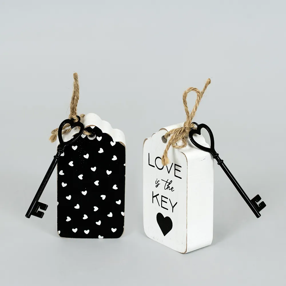 Love is the Key | You & Me Collection | 2x5x.25 wood tag w/key | 15895 ...